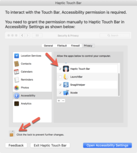 Haptic Touch Barでタッチバーを押した時のフィードバックを追加する – Webrandum