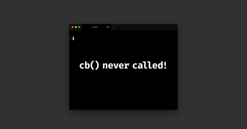 npm install時に「cb() never called!」とエラーが表示されたときの解決法 – Webrandum