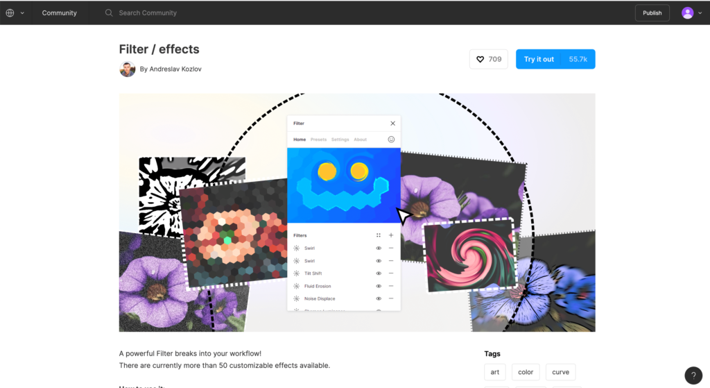Figmaで画像加工の幅を広げるプラグイン「Filter / effects」 – Webrandum