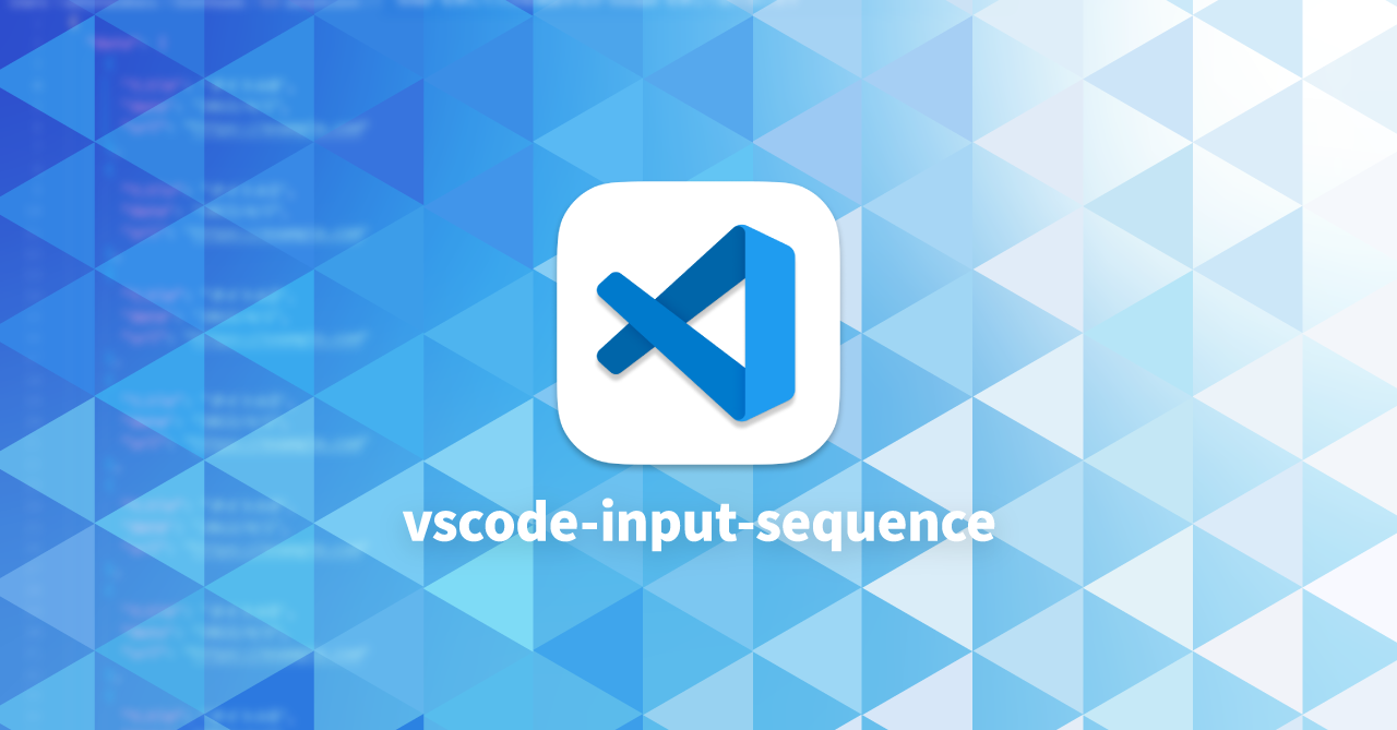 Visual Studio Code vscode input sequence Webrandum