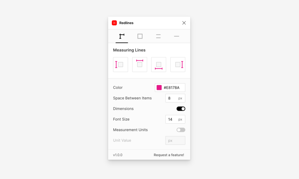 Figmaで要素のサイズを図って追加するするプラグイン「Redlines」 – Webrandum